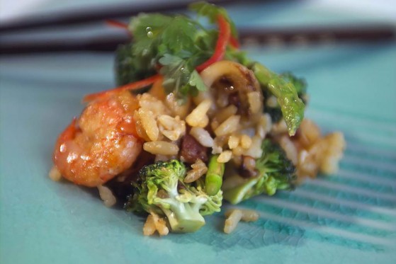 Seafoodmix med fried rice | Miramar
